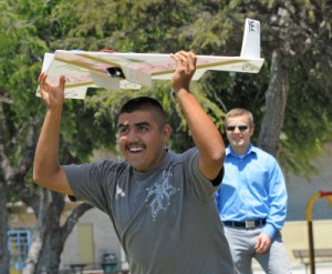 Students test remote aircraft built in Northrop program – sUAS News