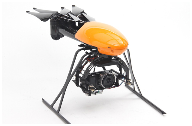 Draganflyer X4-P launch – sUAS News