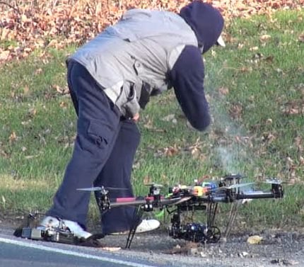 Activists release video of drone being shot down – sUAS News