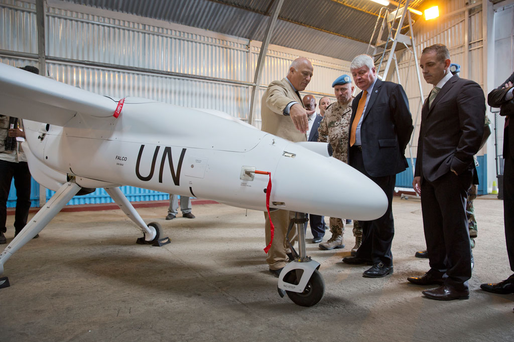 UN launches unmanned surveillance aircraft to better protect civilians ...