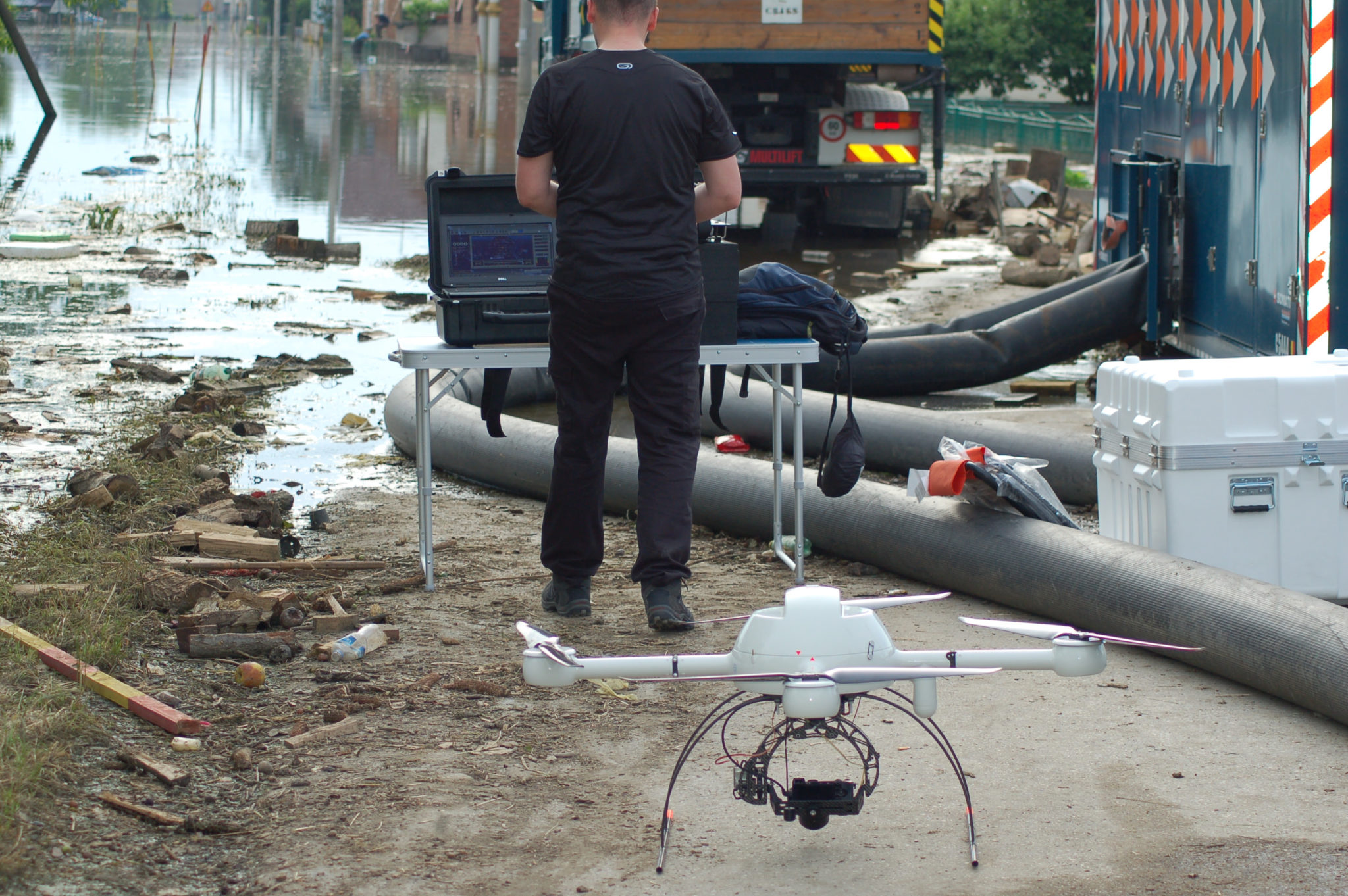 After the Flood: microdrone is finding land mines – sUAS News