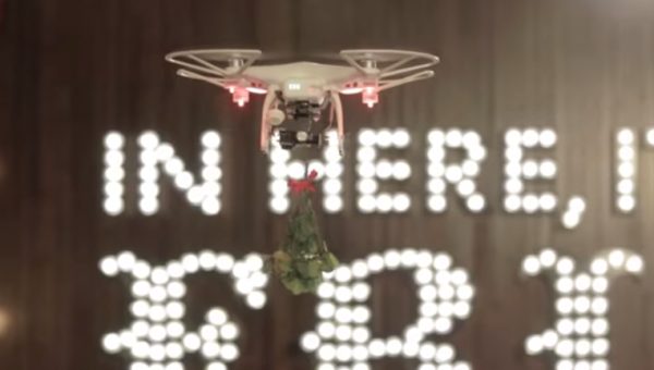 TGI Fridays Launch #Togethermas Mistletoe Drones – sUAS News – The ...