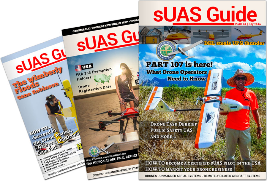 sUAS Guide 3 mags – sUAS News – The Business of Drones