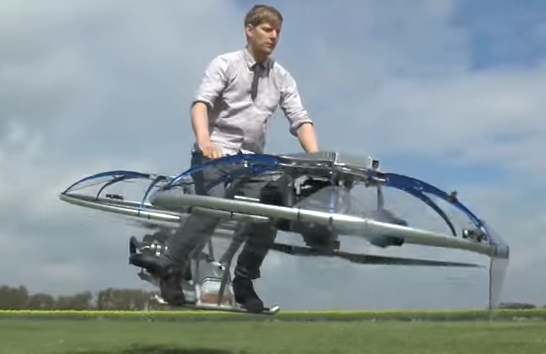 Look it’s Friday, quite insane hover bike – sUAS News