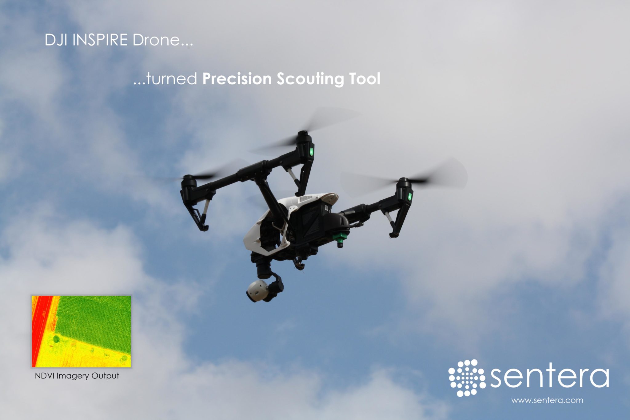 Sentera Transforms INSPIRE Drone into Affordable Precision Scouting ...