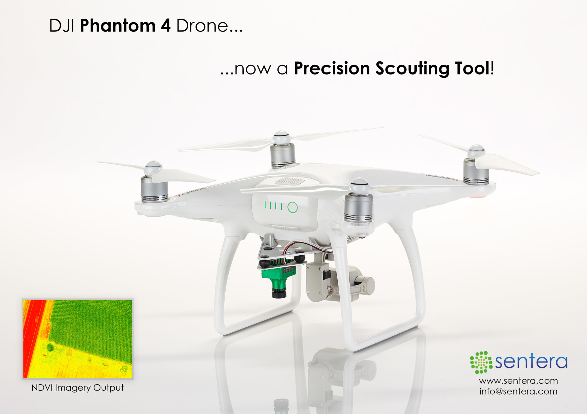 Sentera Brings Precision Scouting Capabilities to DJI Phantom 4 Drone sUAS News