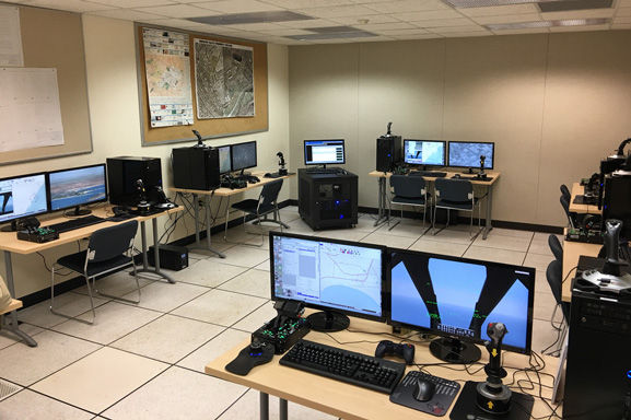 MetaVR Visuals and sUAS in Simulation Lab at Mohawk Valley Community ...