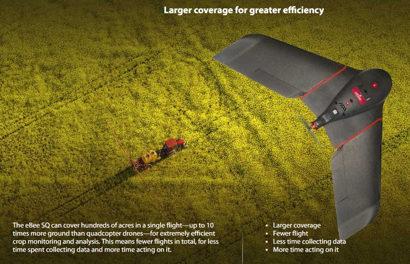 eBee SQ, Sequoia flying wing. - sUAS News - The Business of Drones