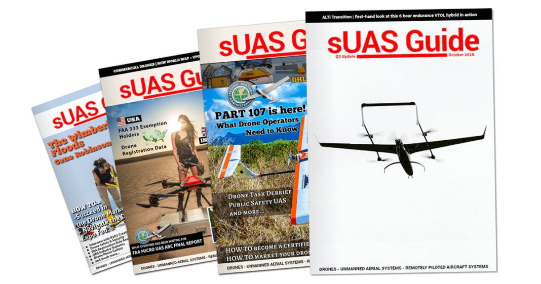sUAS Guide October update is out – sUAS News