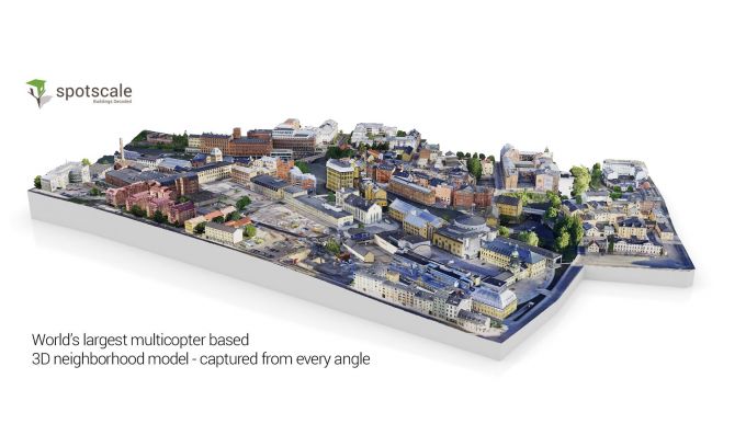 Spotscale 3D city model. – sUAS News