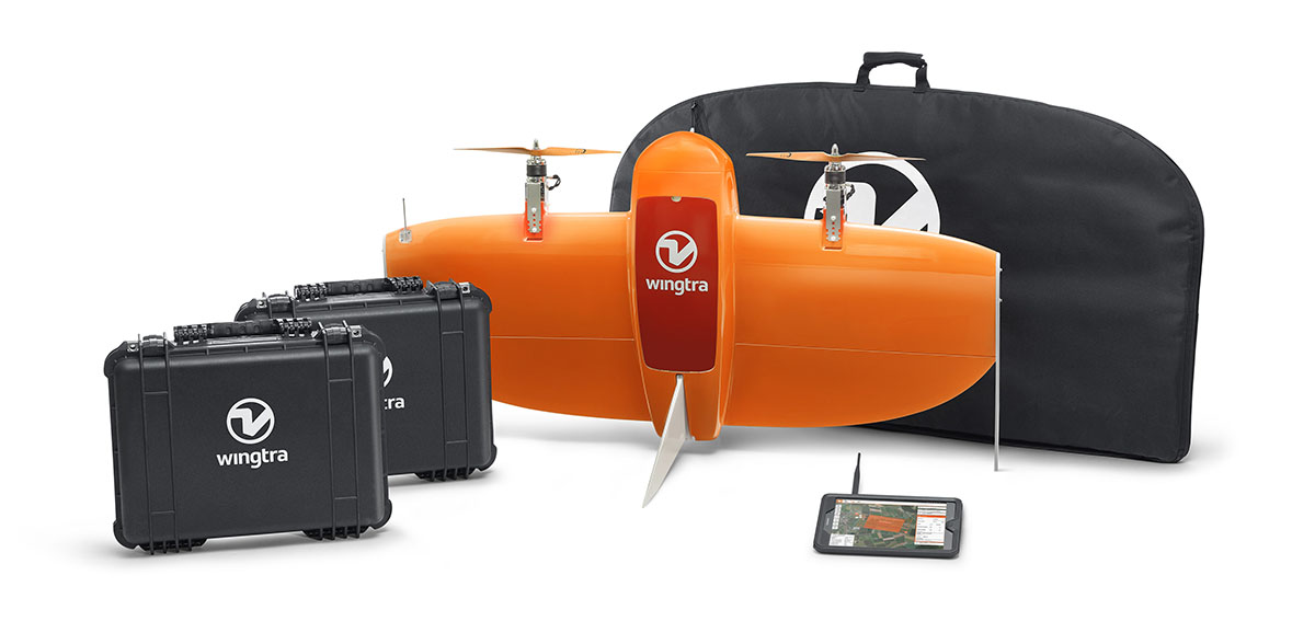 Wingtra gets curves – sUAS News