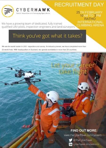 Cyberhawk on the hunt for new talent – sUAS News – The Business of Drones