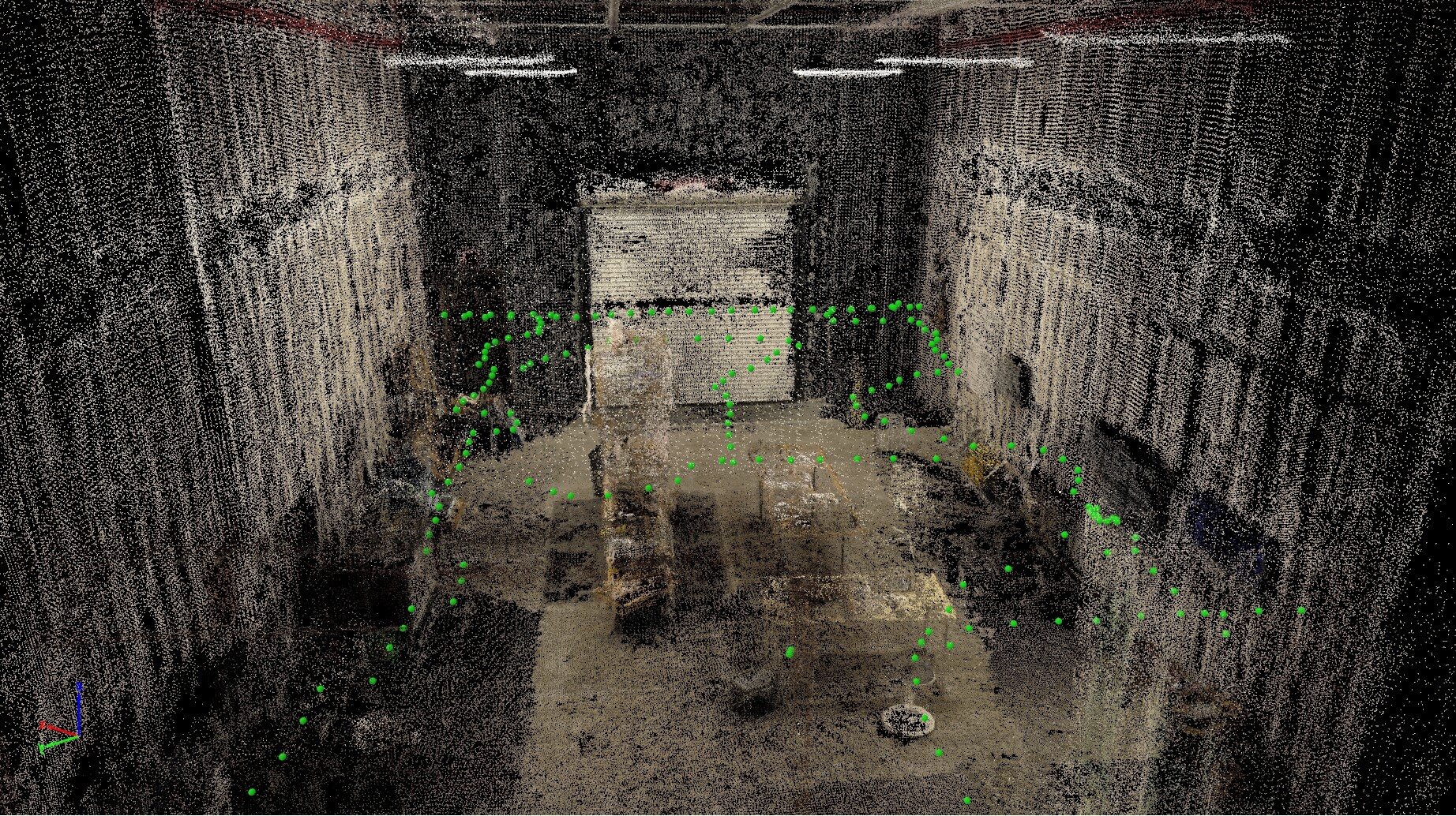 Drone indoor mapping store