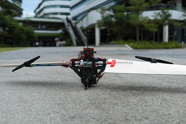 THOR Transformable HOvering Rotorcraft from the Singapore University of Technology and Design ...