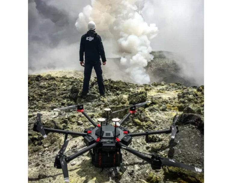 DJI Drones Make Breakthrough in Volcano Research – sUAS News