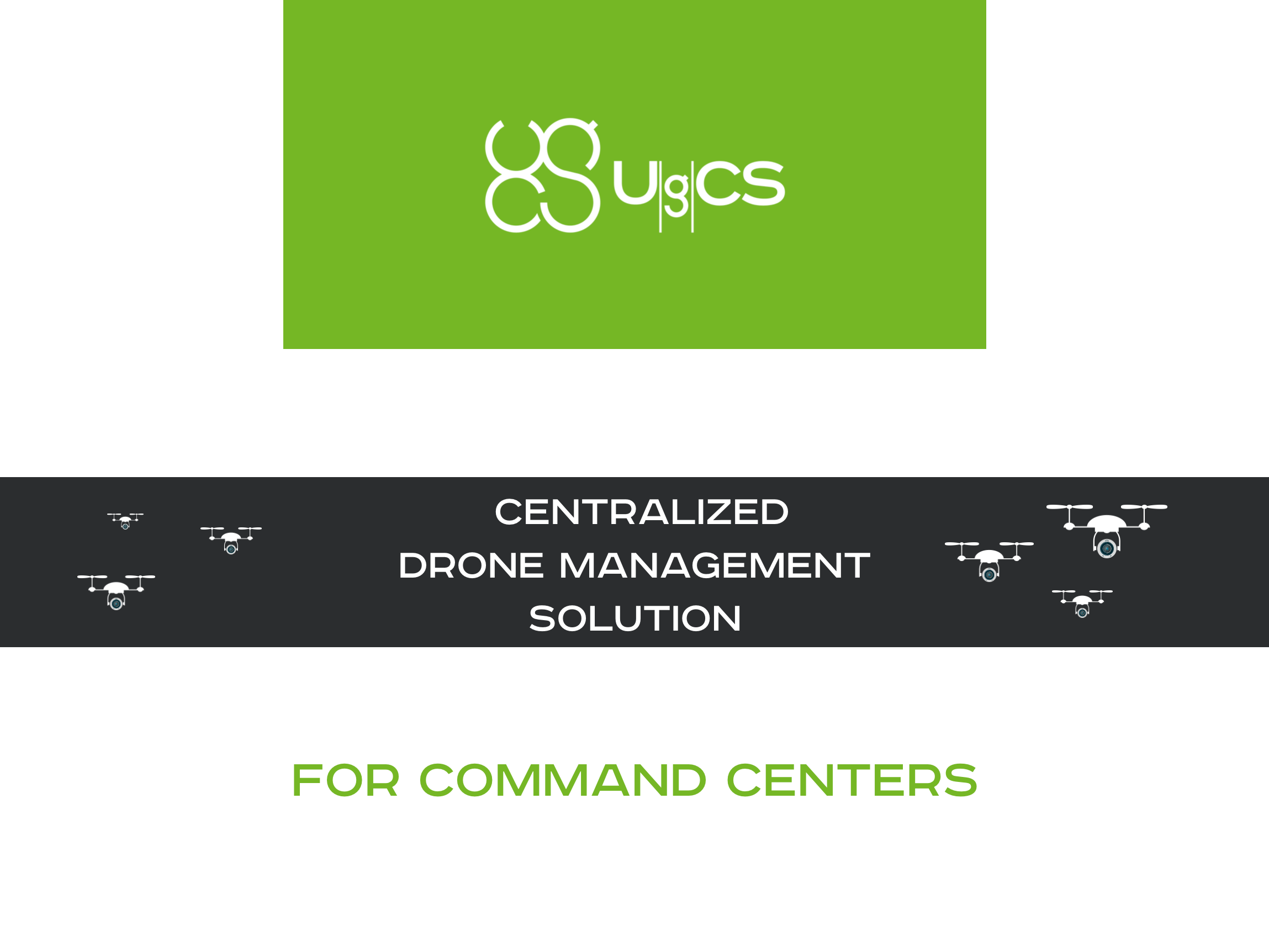 UgCS Centralised Drone Management system for Command centres – sUAS News