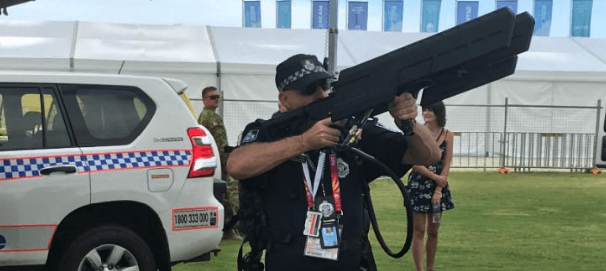 Queensland Police Brings Down a Drone Using DroneGun at a Commonwealth ...