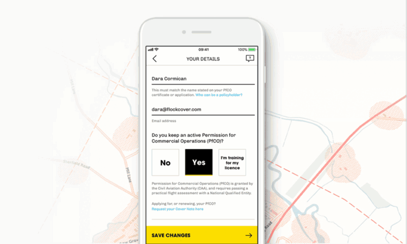 How to apply for your PfCO using Flock’s pay-as-you-fly Drone Insurance ...