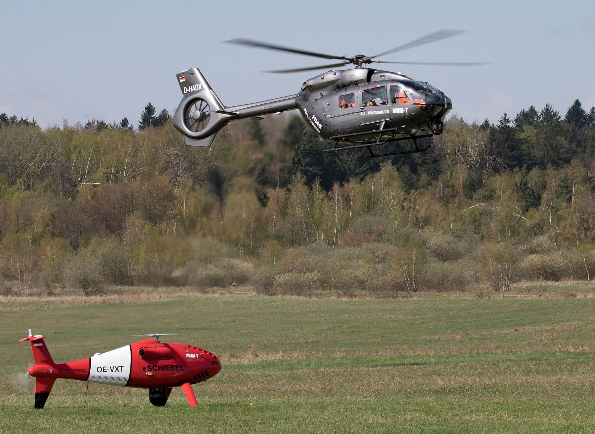 Schiebel and Airbus helicopters achieve historic manned unmanned ... Schiebel and Airbus helicopters achieve historic manned unmanned ...