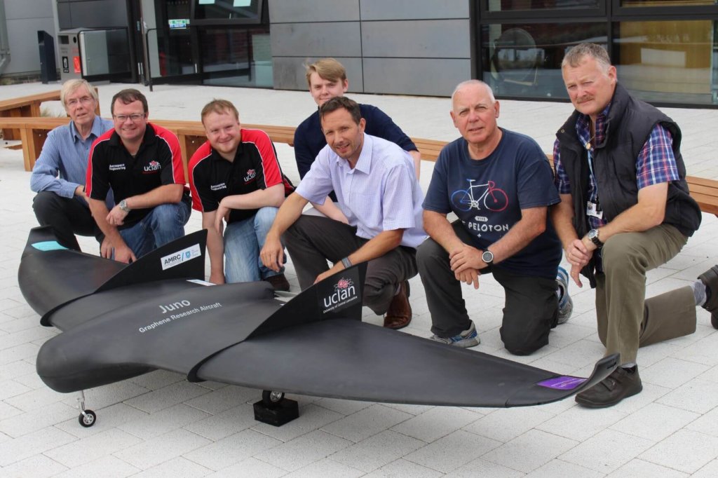 Graphene skinned plane unveiled at Farnborough Air Show – sUAS News