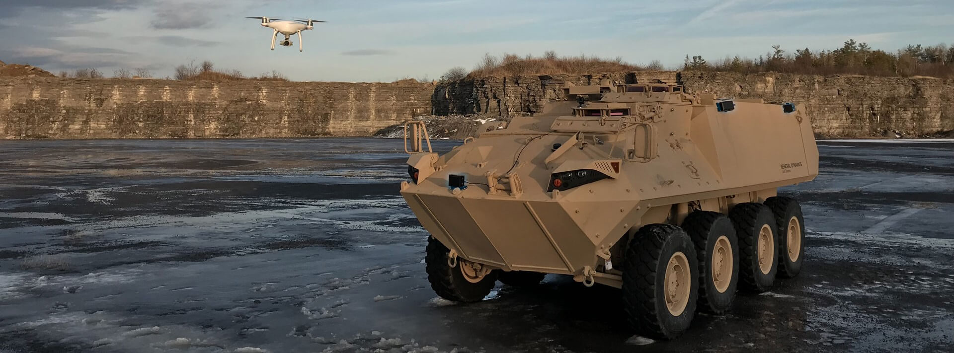 MyDefence Successfully Integrates Counter UAS Sensors in Light Armoured ...