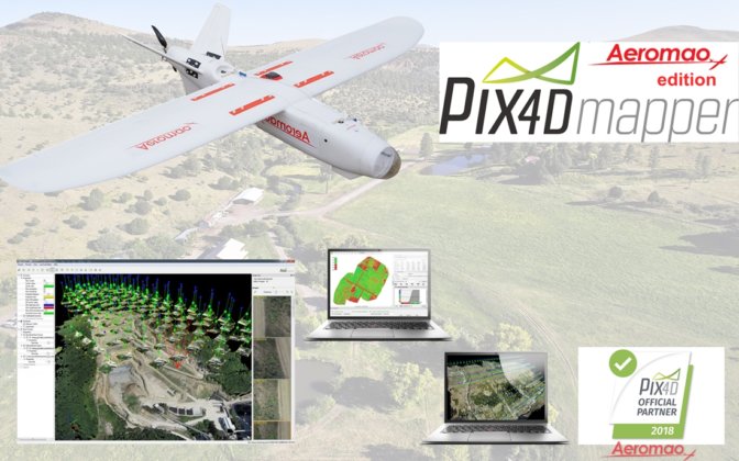 Pix4DMapper + Aeromapper Talon fixed wing BVLOS system for less than ...
