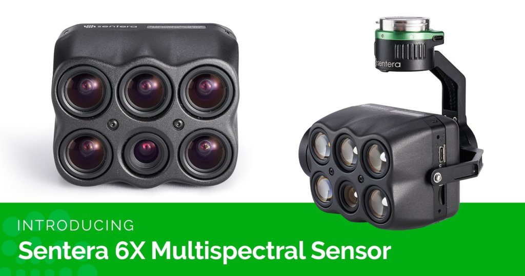 Sentera Introduces The 6x Sensor Multispectral Rgb And Onboard Analytics Fastest Image