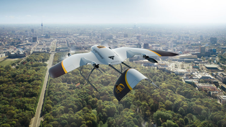 WINGCOPTER and UPS flight forward to develop versatile new drone fleet ...