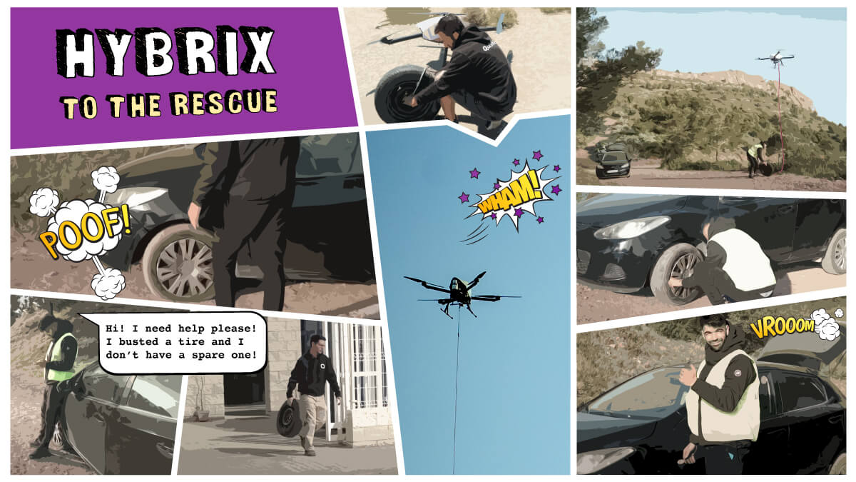 HYBRiX to the rescue – sUAS News