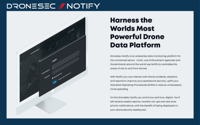 DroneSec Release First SaaS Threat Intelligence Platform for the Drone, Counter-Drone, and UTM ...