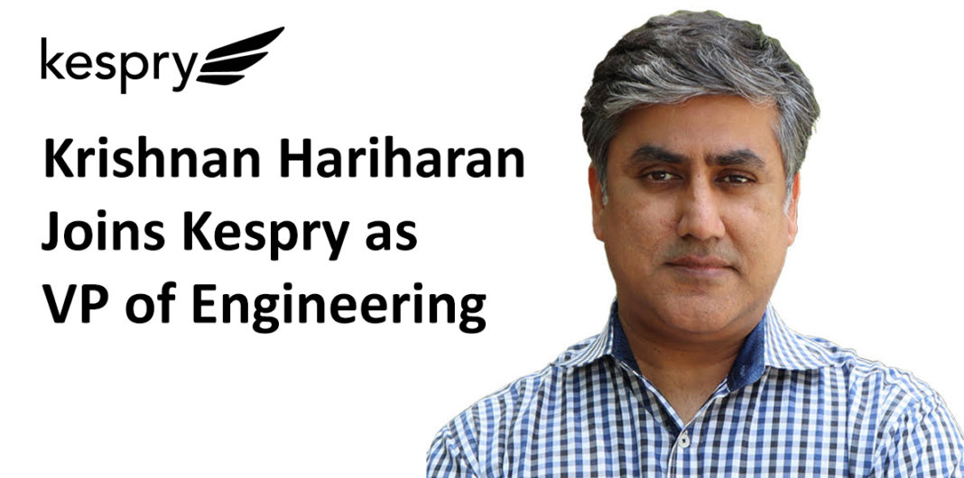 Kespry Appoints Krishnan Hariharan as Vice President of Engineering ...
