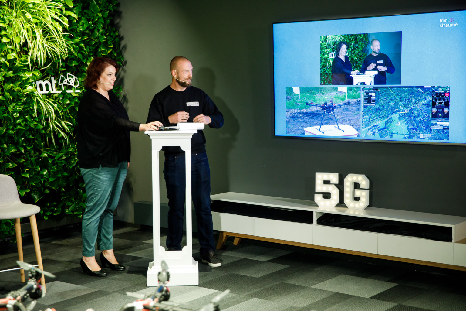 LMT successfully conducts their first cross-border drone flight on the ...