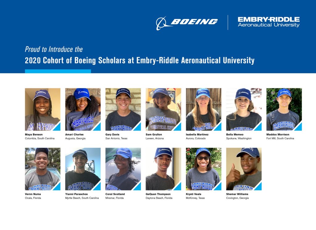 Supporting the Next Generation of Aviation Pros: Meet This Year’s Boeing Scholars at Embry ...