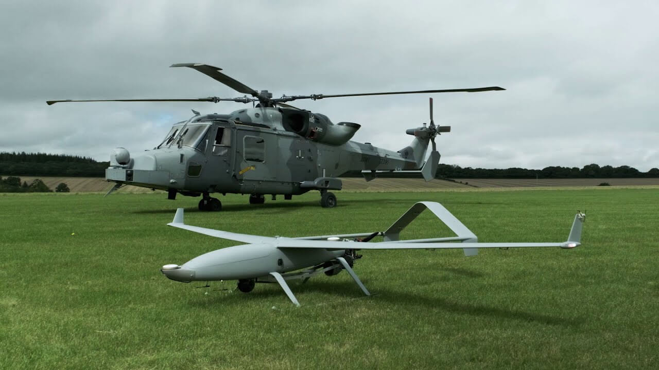 Leonardo demonstrates helicopter-UAV teaming in the UK with its AW159 ...