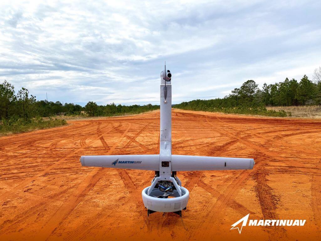 Martin UAV demonstrates their upgraded V-BAT at the Army Expeditionary ...