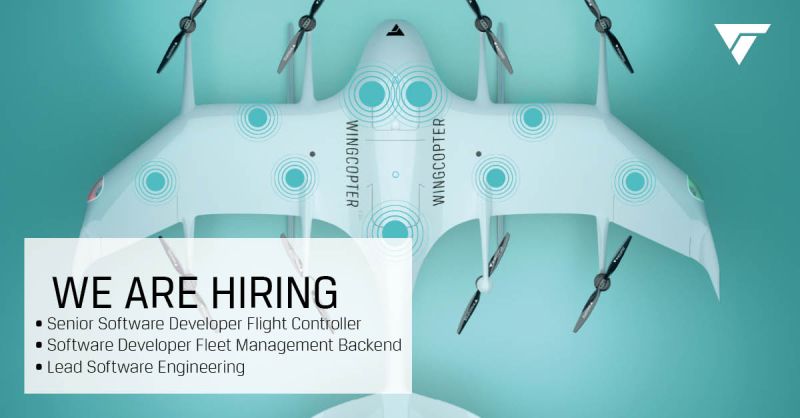Wingcopter Senior Software Developer Flight Controller (m/f/d) – sUAS News
