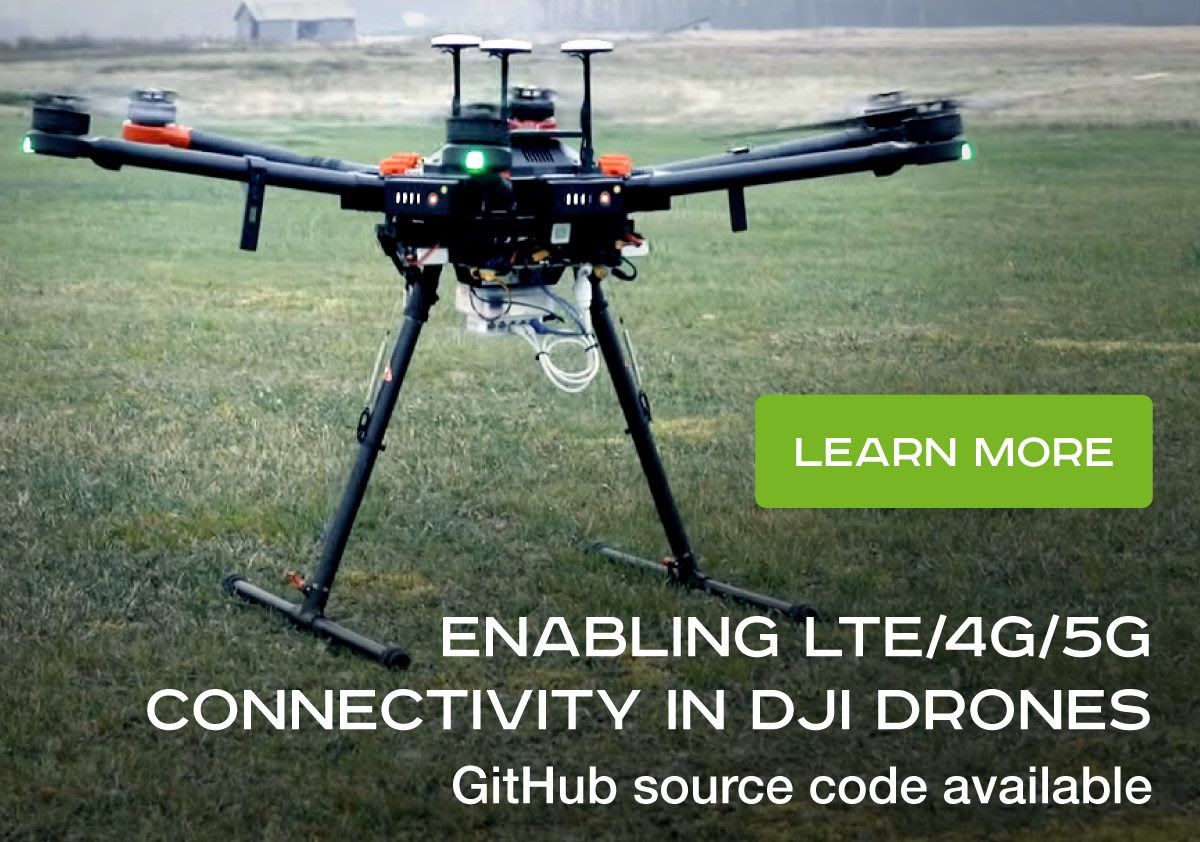 Enabling LTE/4G/5G connectivity in DJI drones – sUAS News – The ...