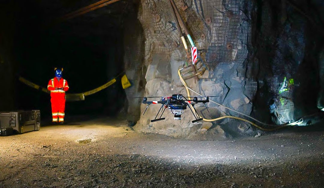 Cave Mapping Drone