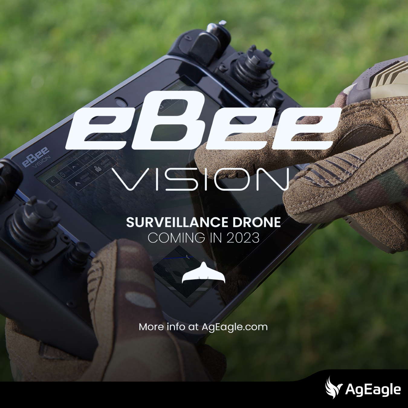 AgEagle Introduces the New eBee VISION ISAR drone – sUAS News