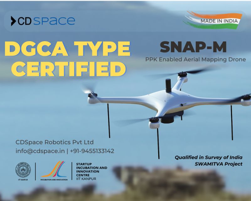 SNAP M wins Indian type certification – sUAS News
