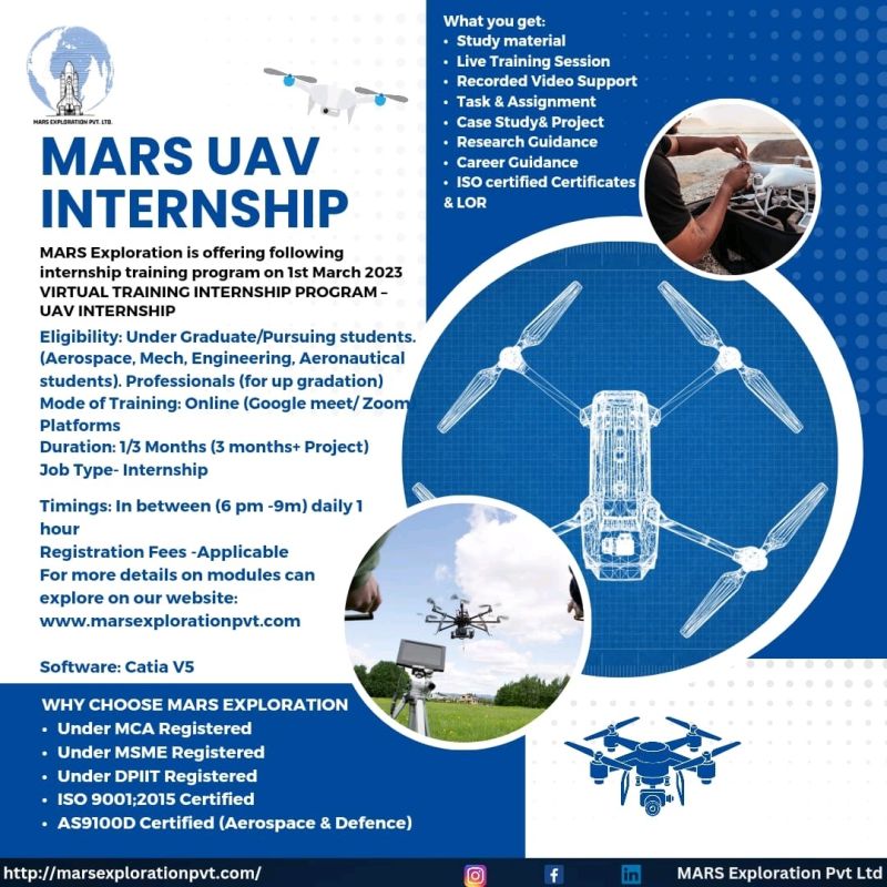 MARSE online internship form – sUAS News