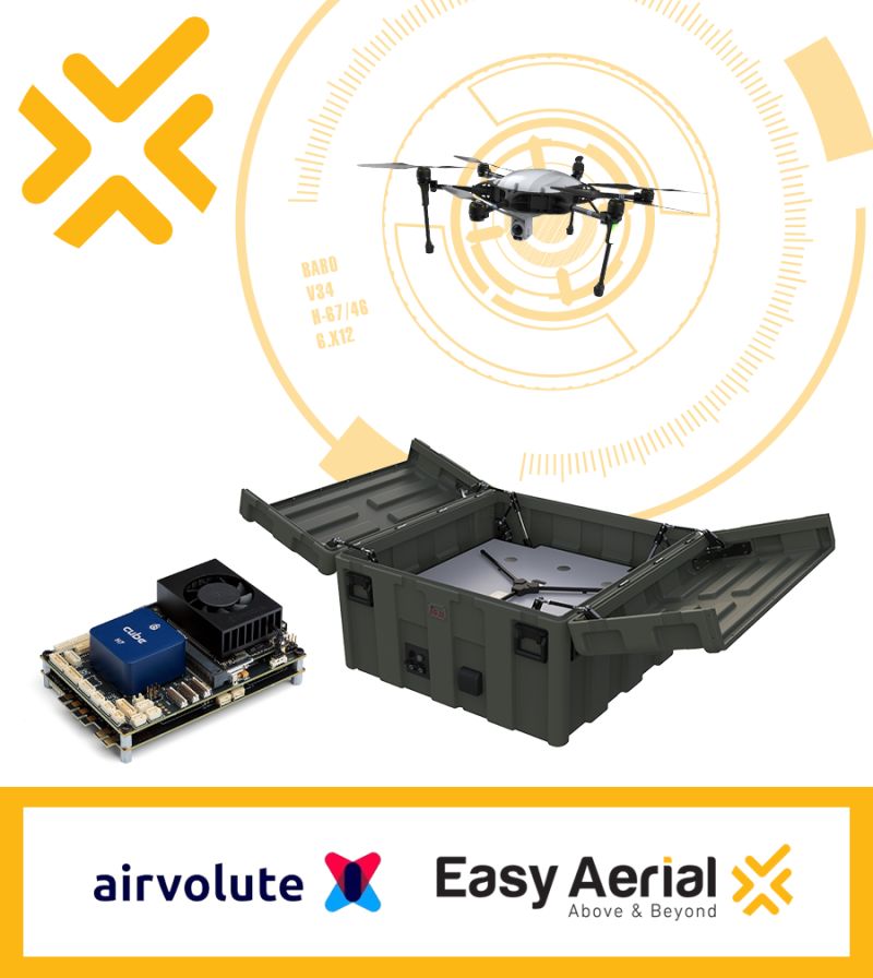 Easy Aerial and Airvolute collaboration – sUAS News