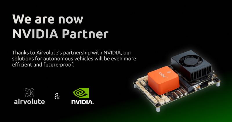Airvolute join NVIDIA Partner Network – sUAS News