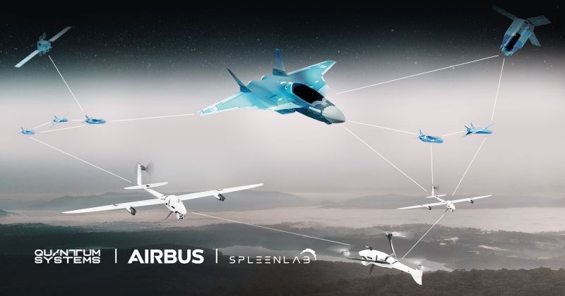 Quantum Systems partners with Airbus Defence and Space in a research effort on AI and swarming ...