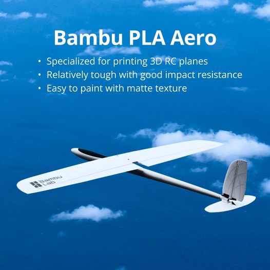 Bambu PLA Aero – sUAS News