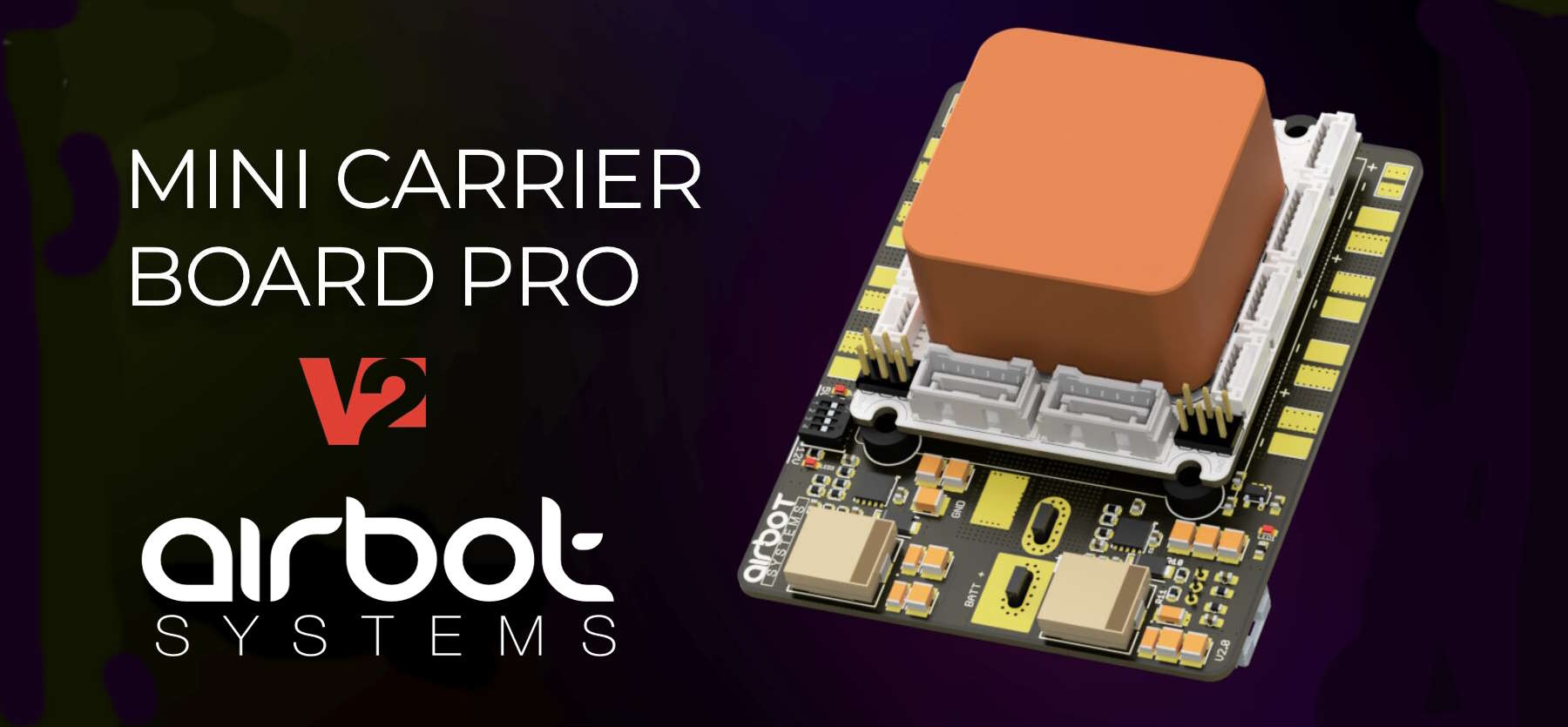 Airbot Mini Carrier Board Pro V2 – sUAS News