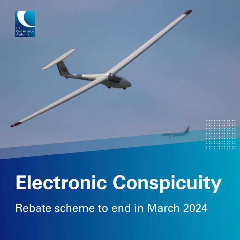 UK CAA – Final countdown as Electronic Conspicuity Rebate Scheme ends ...
