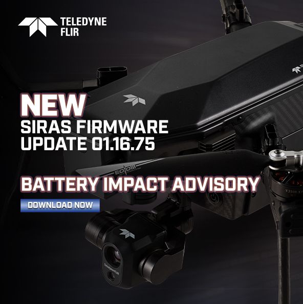 SIRAS Firmware Update 1.16.75 Release – sUAS News