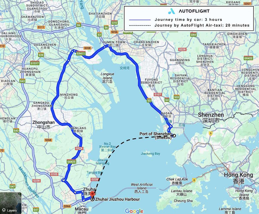 Electric Air-taxi maker AutoFlight successfully performs world’s first ...