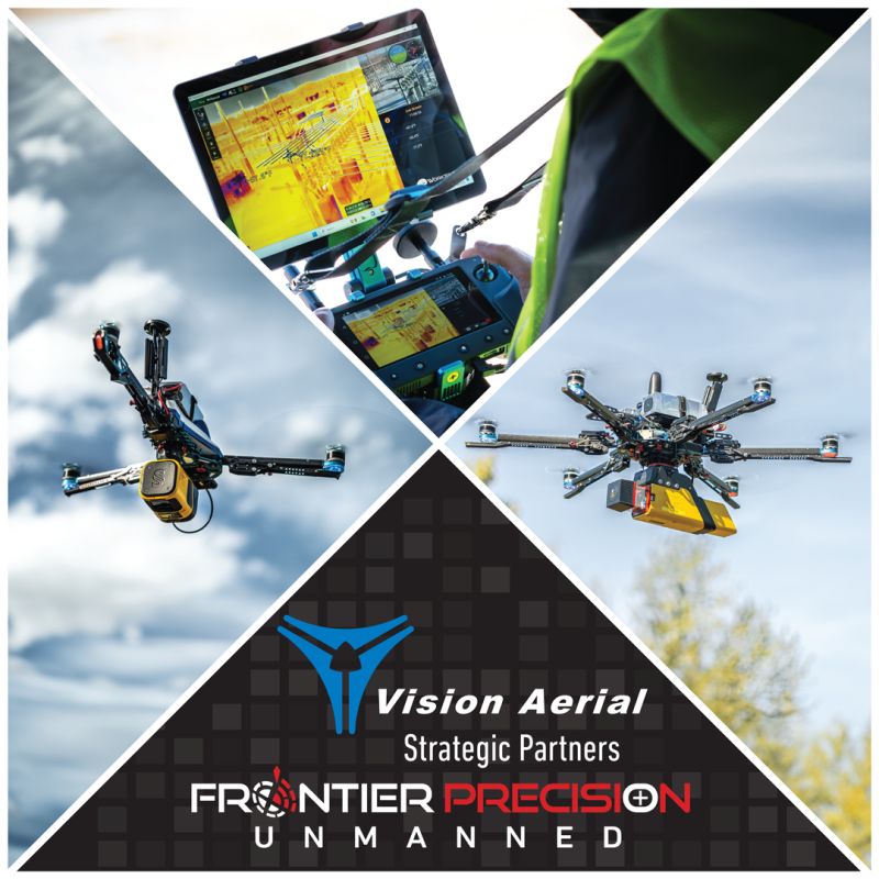 Vision Aerial partner with Frontier Precision – sUAS News